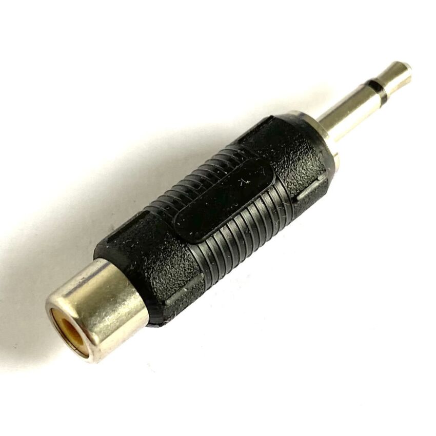 Jack male 3,5 to RCA female adapter – NOS 3.5 Jack for Repair ...