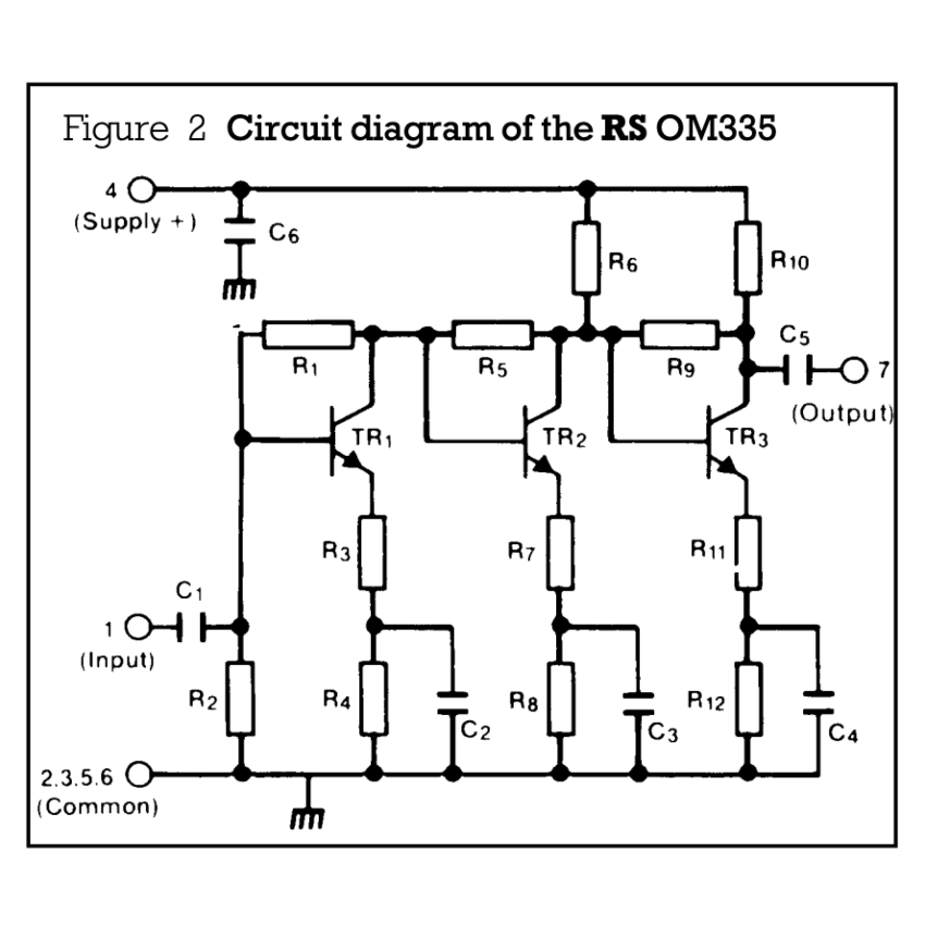 Buy Philips OM335 - Hybrid HF Amplifier from Electronic Parts Outlet